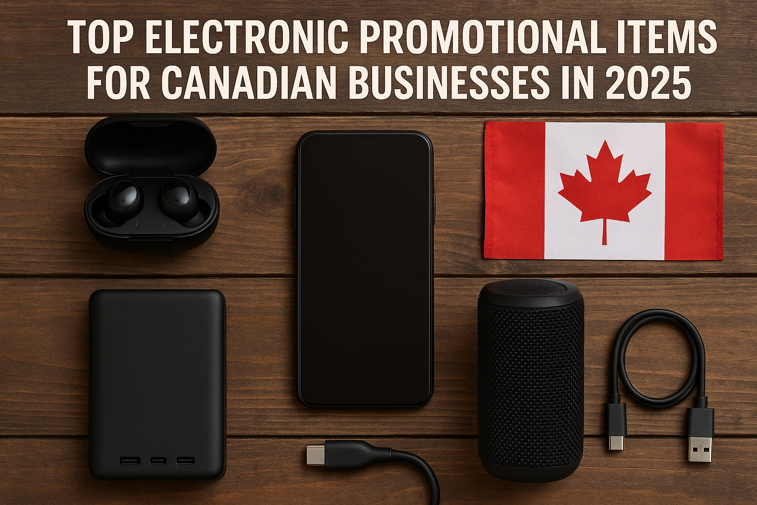 Top Electronic Promotional Items for Canadian Businesses